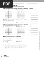 Algebra 2 Unit 1 Review | PDF | Elementary Mathematics | Abstract Algebra