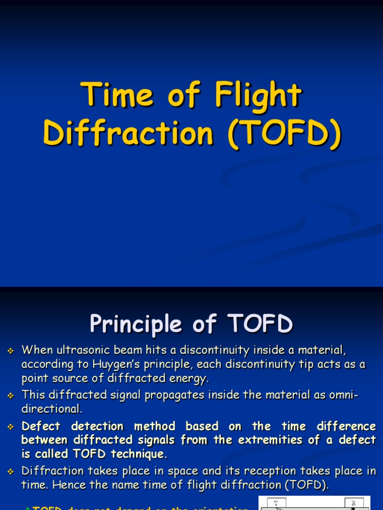 TOFD | PDF | Diffraction | Ultrasound