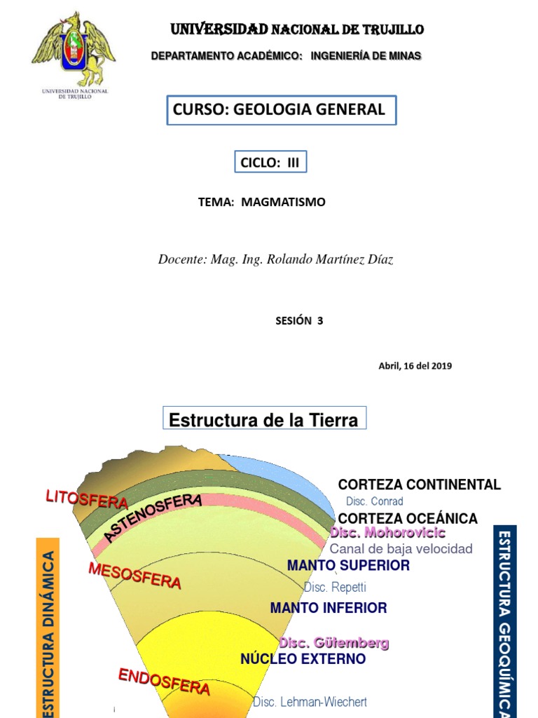 Sesión 3 - Geología | PDF | Magma | Lava