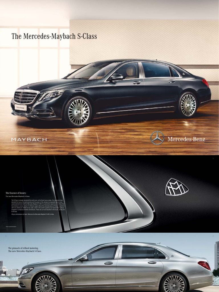 Maybach S Class | PDF | Transmission (Mechanics) | Vehicle Technology