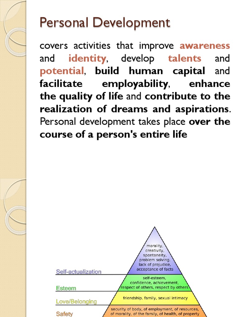 Personal Development for Lifelong Growth | PDF