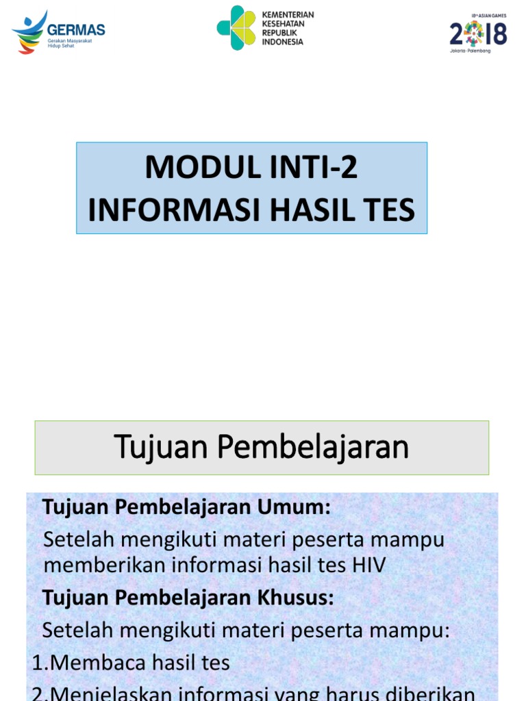Panduan Membaca Hasil Tes HIV | PDF