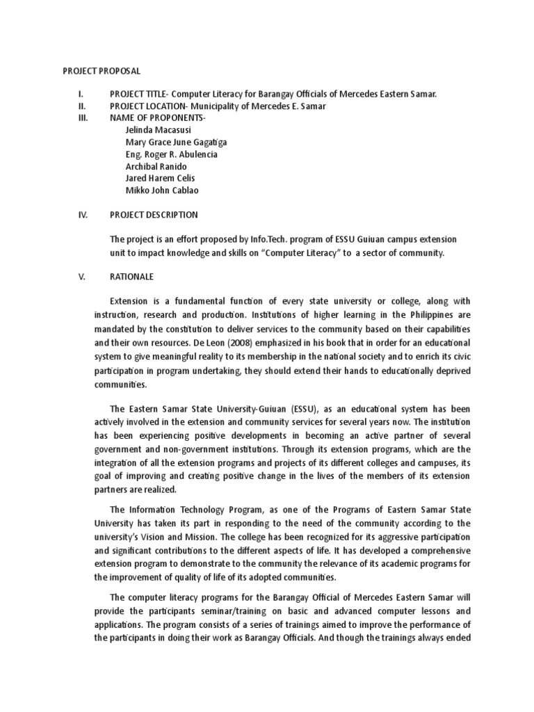 Project Proposal Extension | PDF | Literacy | Behavior Modification