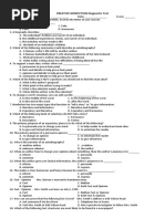 Creative Writing Exam With Answer Key | PDF | Poetry