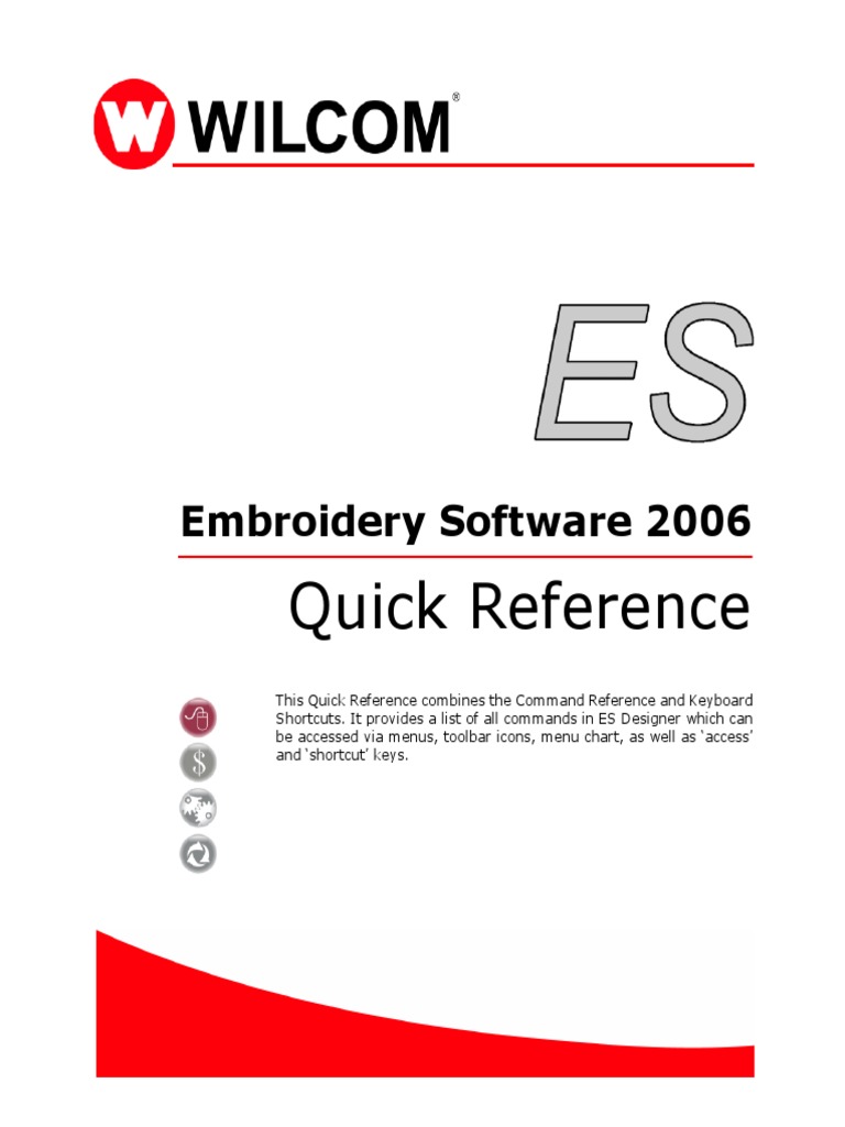 Wilcom 2006 Guide PDF | PDF | Menu (Computing) | Icon (Computing)