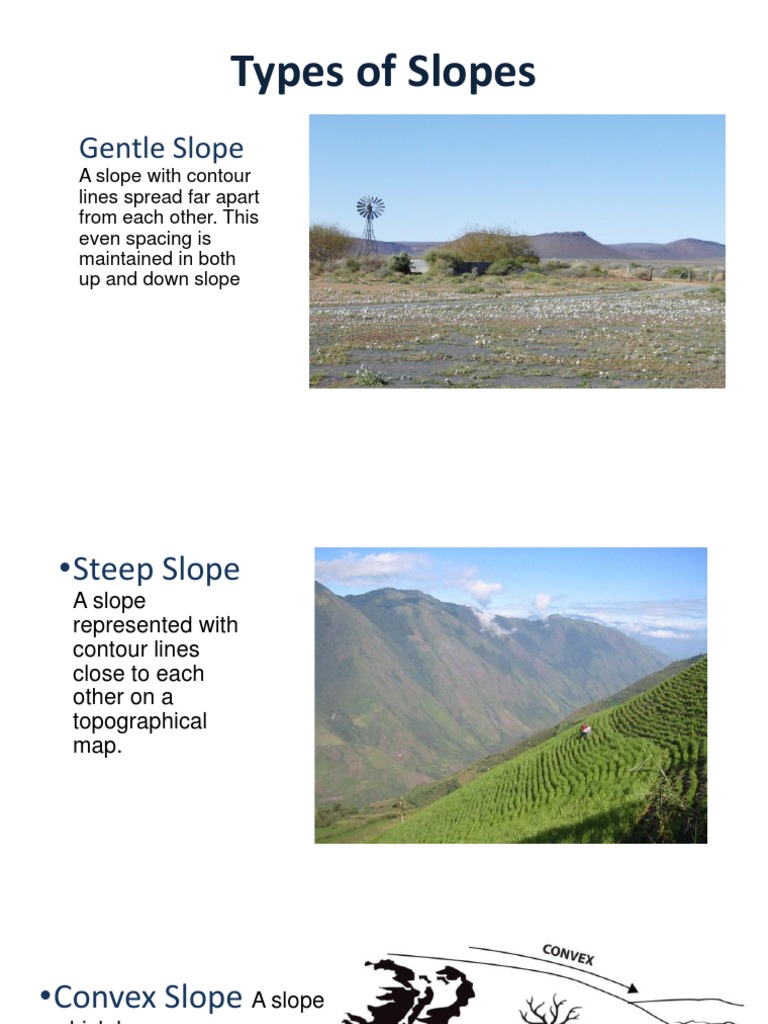Types of Slopes | PDF | Erosion | Slope