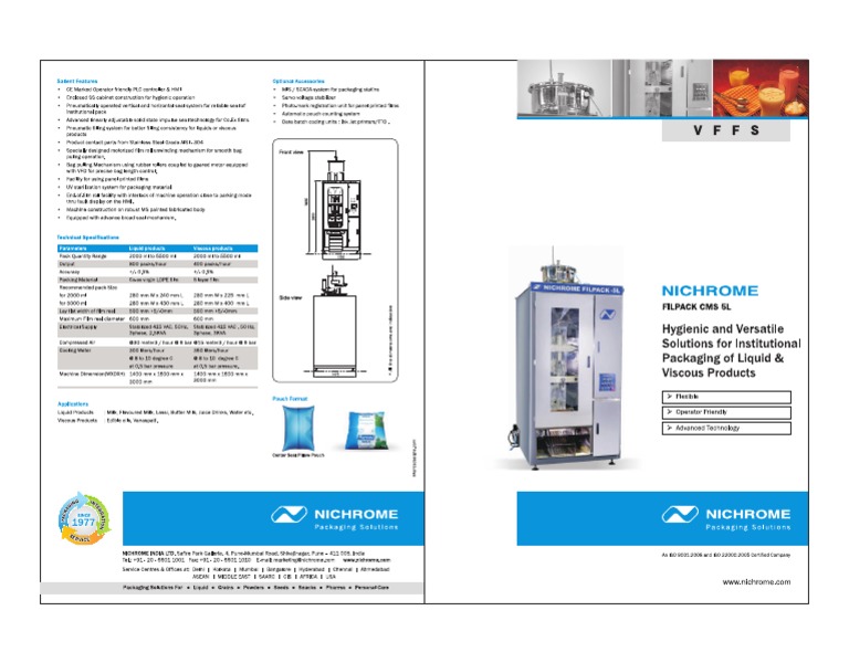Filpack CMS 5L | PDF