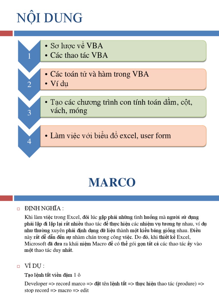 Lap Trinh Vba | PDF