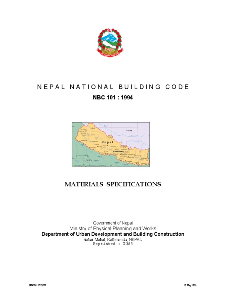 Nepal Codes Reference | PDF | Screw | Nut (Hardware)