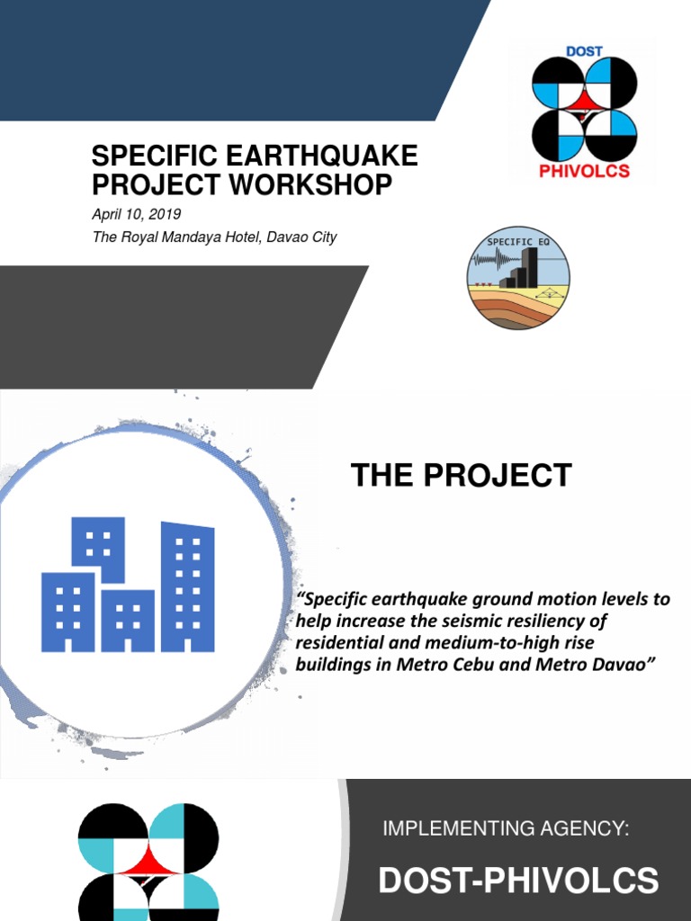 PHIVOLCS-Specific Earthquake Project Workshop | PDF | Earthquakes ...