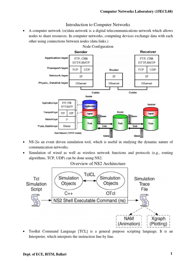 Introduction to NS2 Simulation | PDF | Wireless Lan | Routing