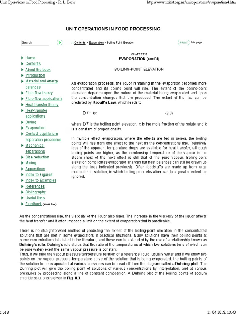 Duhring Plot | PDF | Boiling | Evaporation Duhring Plot | PDF | Boiling | Evaporation