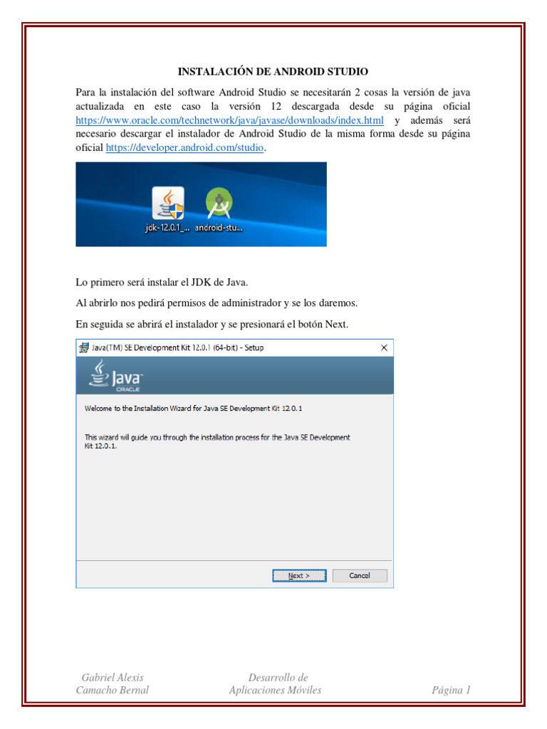 Android Studio | PDF | Aplicación movil | Android (sistema operativo)