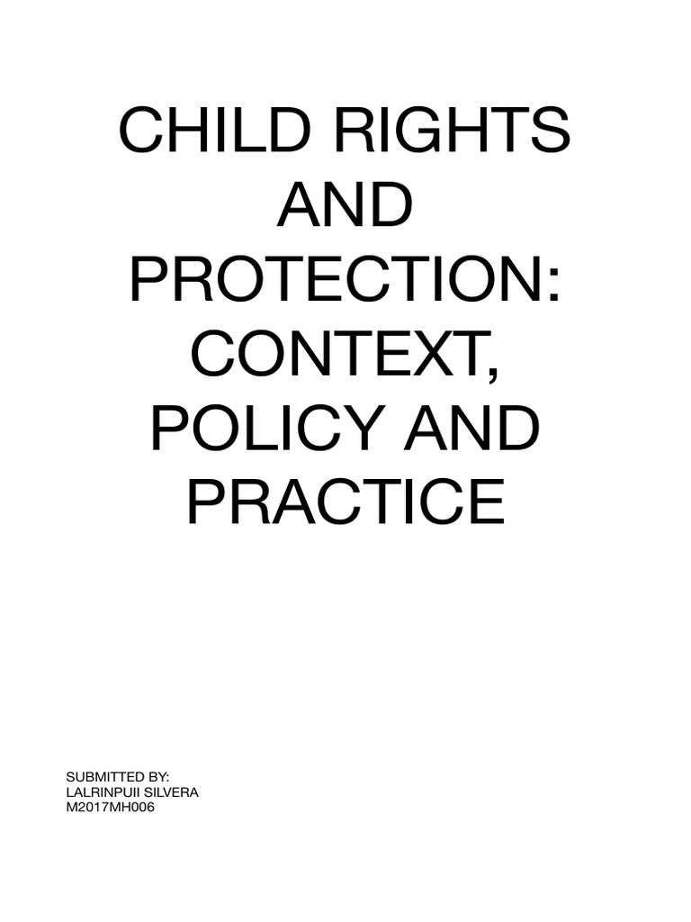 Child Rights | PDF | Eating Disorder | Adolescence