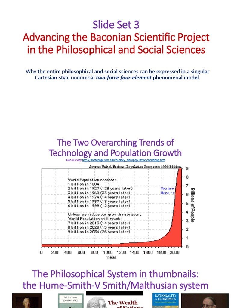 Advancing The Baconian Scientific Project in The Philosophical and ...
