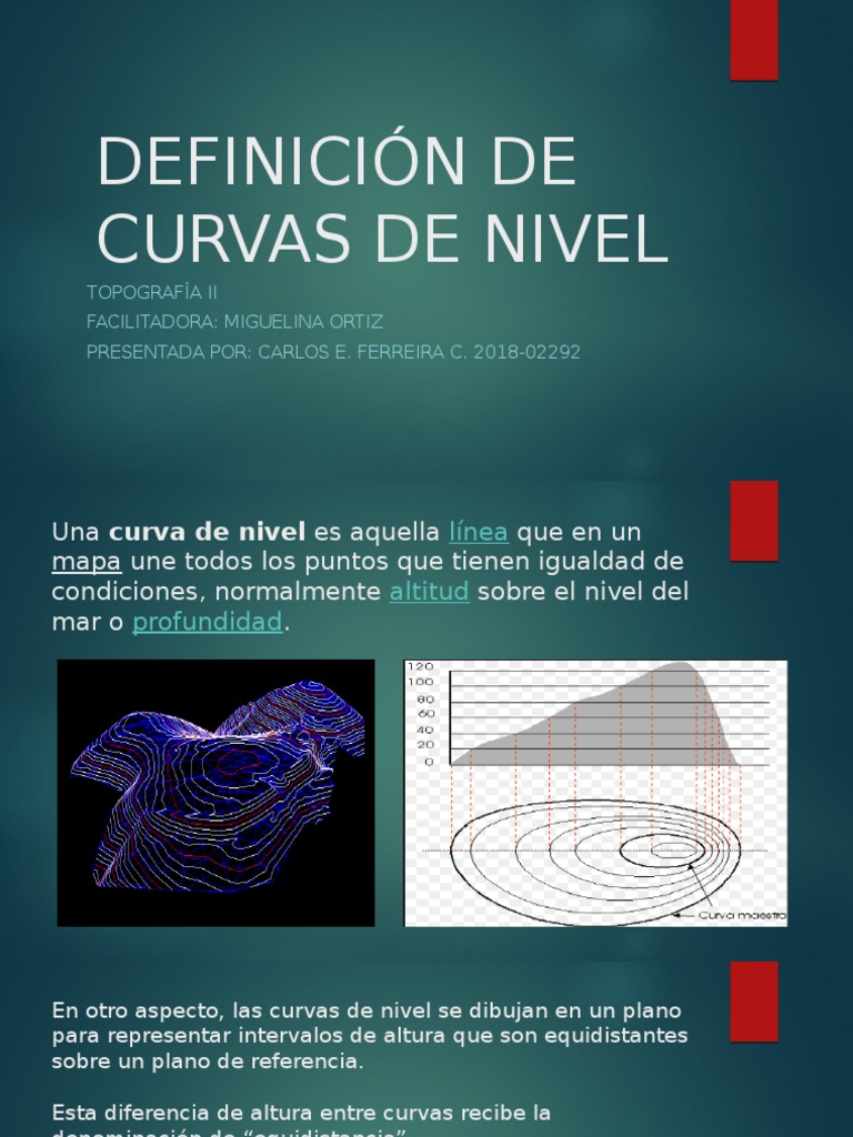 Definición de Curvas de Nivel | PDF | Métodos y materiales de enseñanza