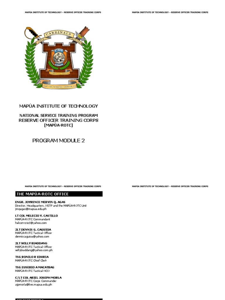 Rotc Student Module 2 | PDF | Military | Military Science