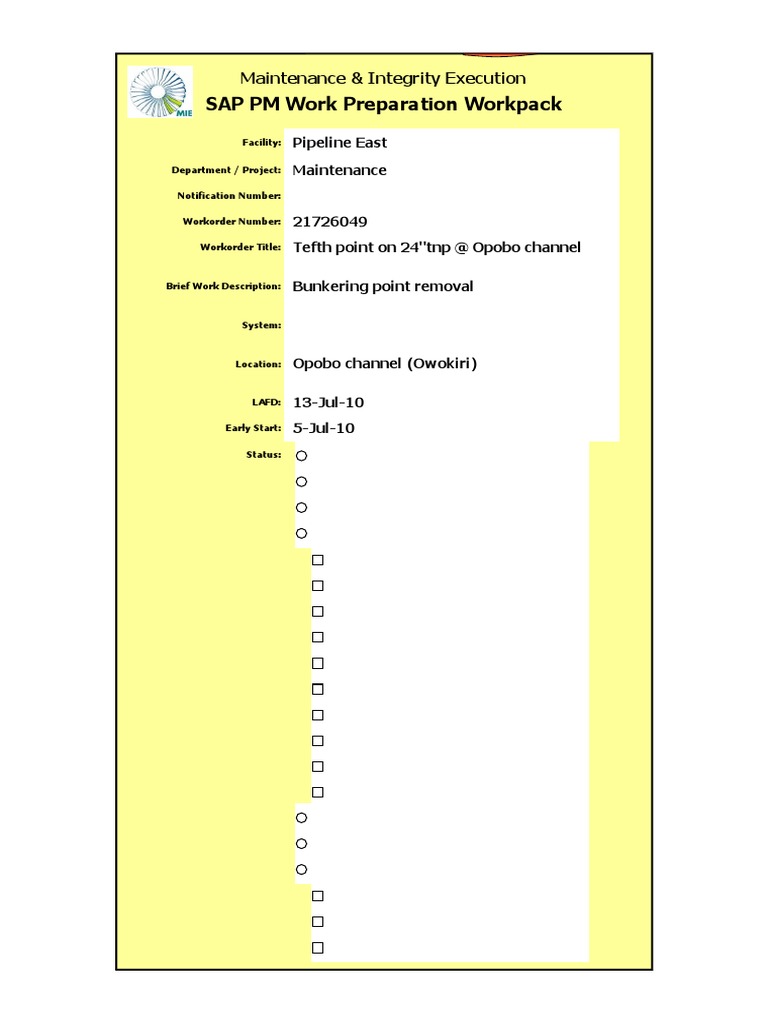 Copy of Work Pack Sample | PDF