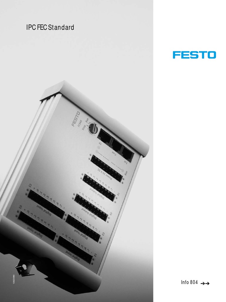 Fc440 Festo | PDF | Ethernet | Rede de computadores