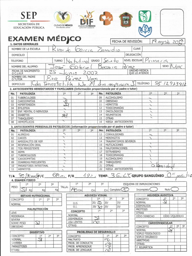 Certificado Medico | PDF