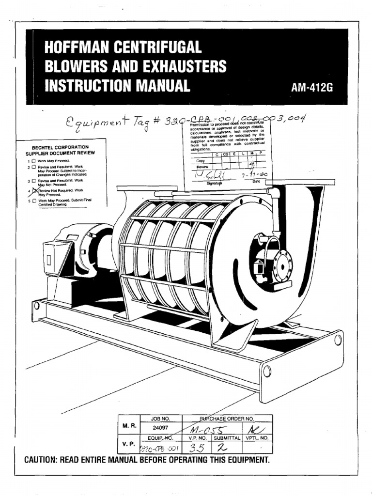Blower Hoffman PDF | PDF