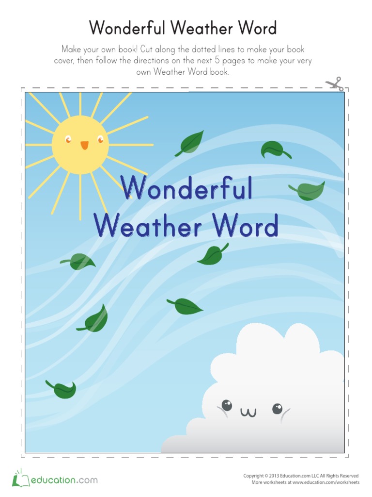 Weather Book | PDF | Language Arts & Discipline | Self-Improvement