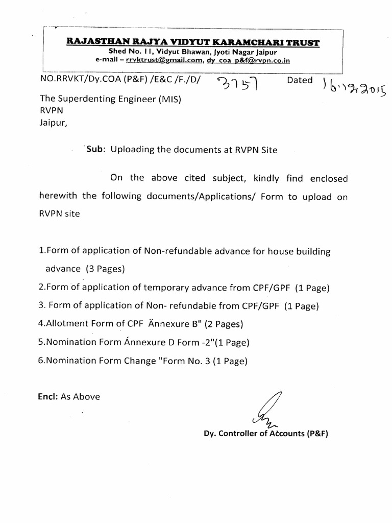 CPF GPF Forms | PDF | Financial Services | Money