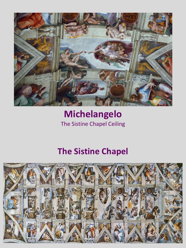 Sistine Chapel Ceiling Scenes | PDF