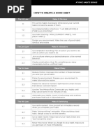 One Year Goal Setting Worksheet | PDF | Habits | Motivation