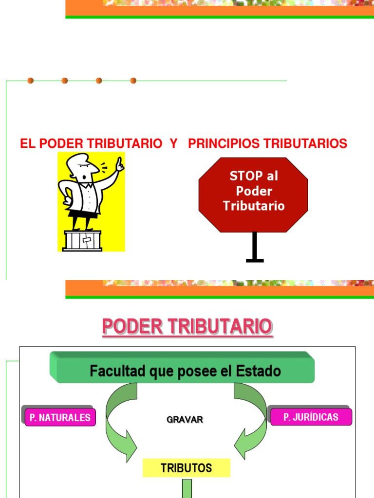 t.6 - Limites Al Poder Tributario | PDF | Impuestos | Estado (política)