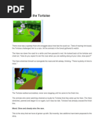 The Rabbit and Tortoise Story in English PDF | PDF