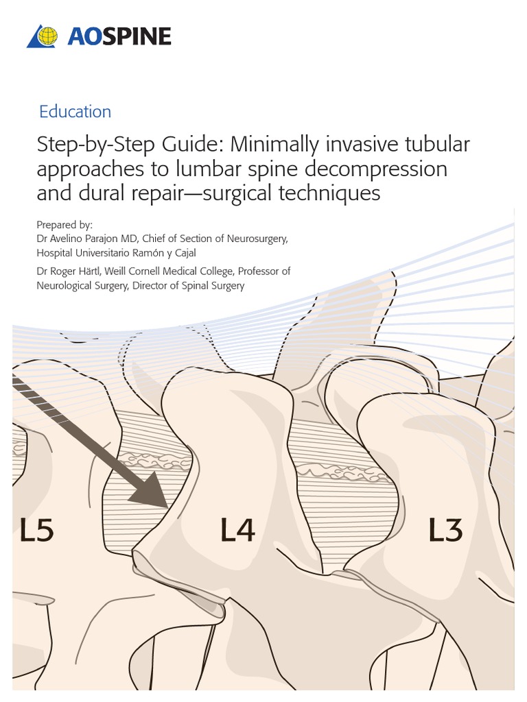 Minimally Invasive Lumbar Decompression Techniques | PDF | Neurosurgery ...