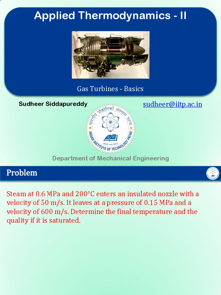 02 Applied Thermodynamics - Basics | PDF | Steam | Energy Conversion