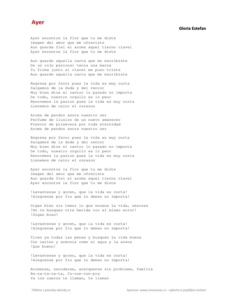 Ayer Gloria Stefan | PDF | Ocio