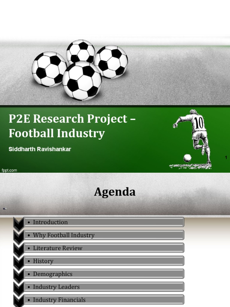 Research Project Football Industry | PDF | Fifa | Mass Media