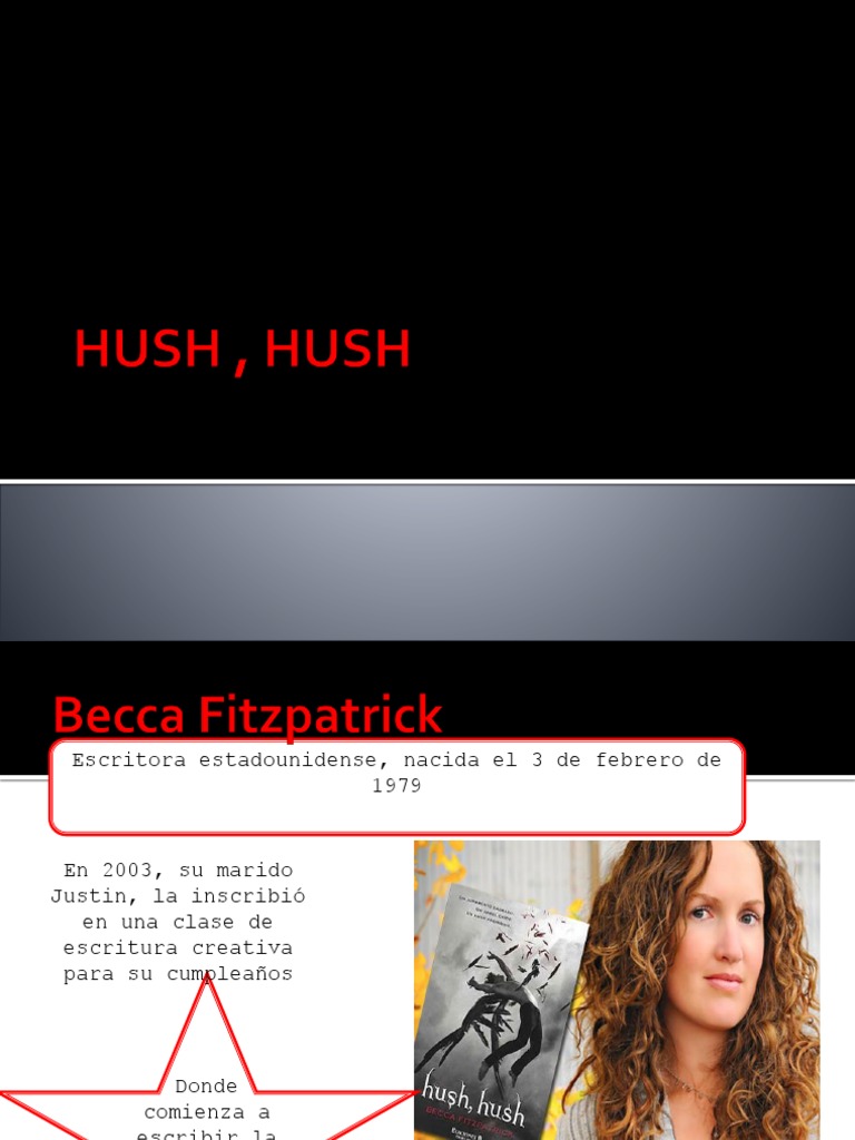 Contextualizacion Hush, Hush | PDF