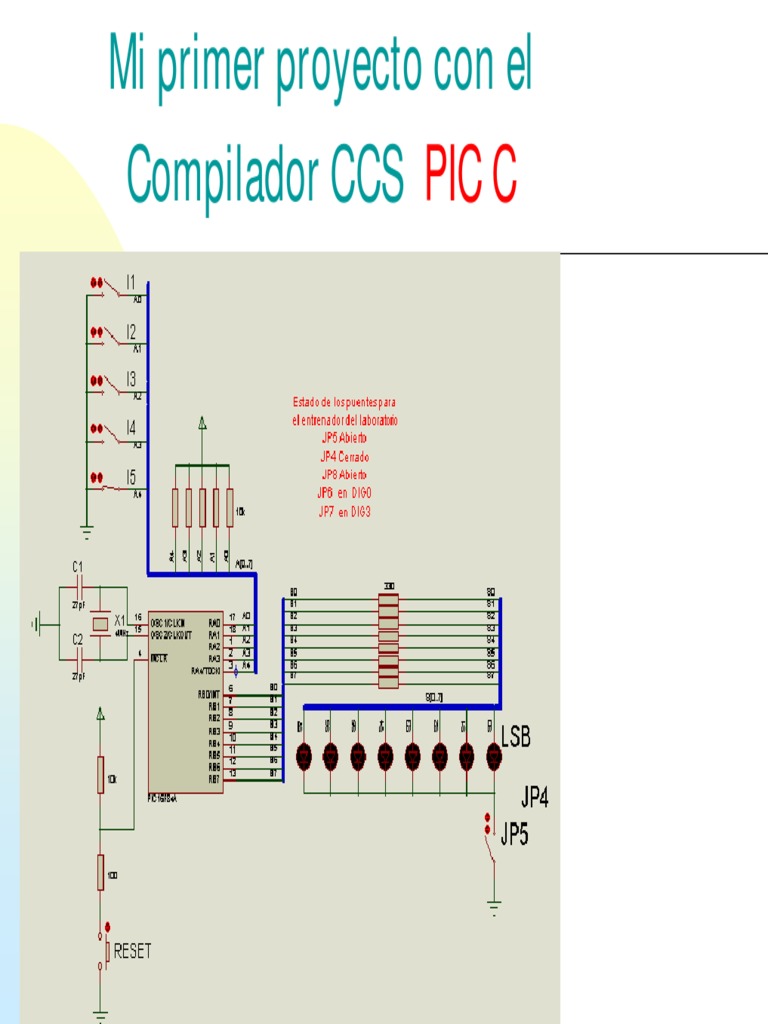 TEMA - 4 Mi Primer Proyecto en PIC C | PDF | Compilador | Programa de ...