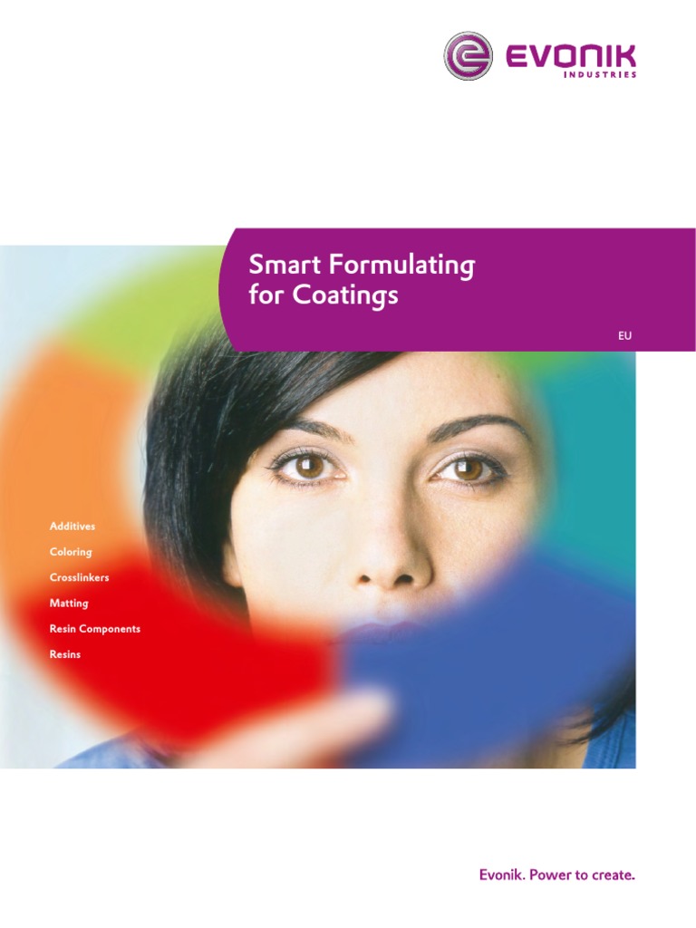 Smart Formulating For Coatings en | PDF | Paint | Ink