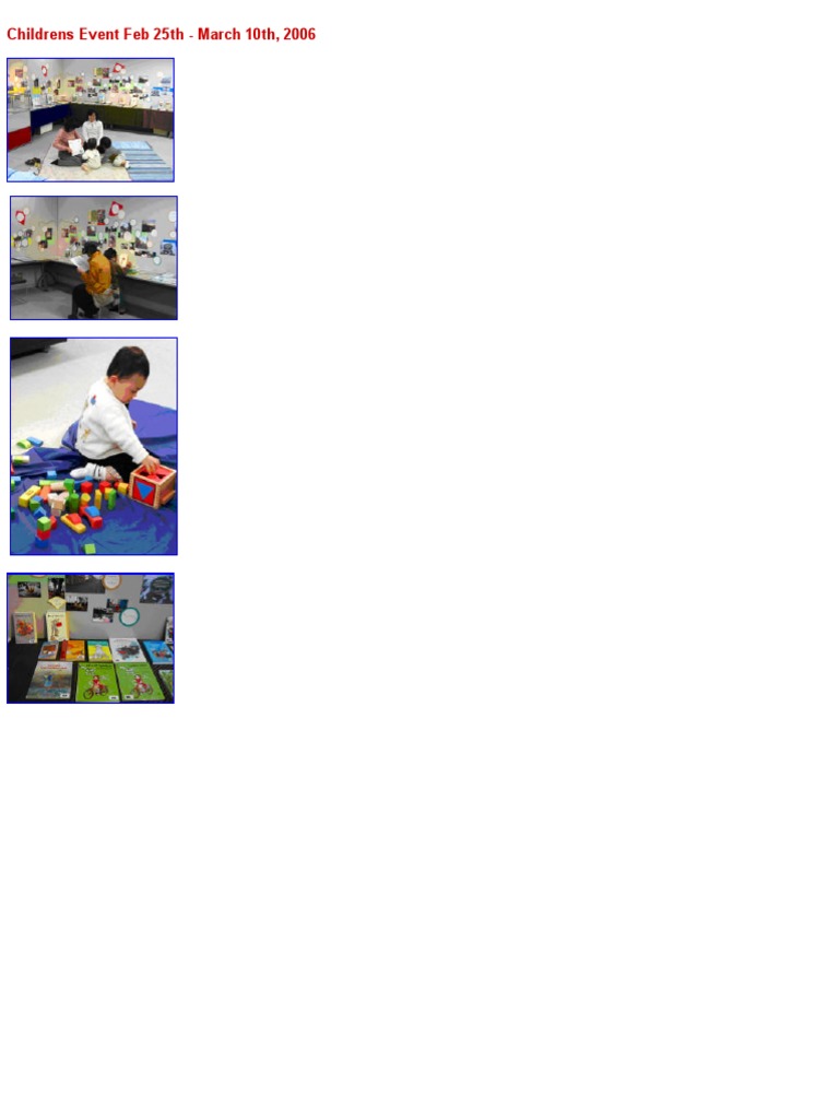 JSSK Childrens Event 2006 | PDF