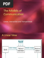 The Models of Communication: Linear, Interactive and Transactional | PDF | Neuropsychology ...