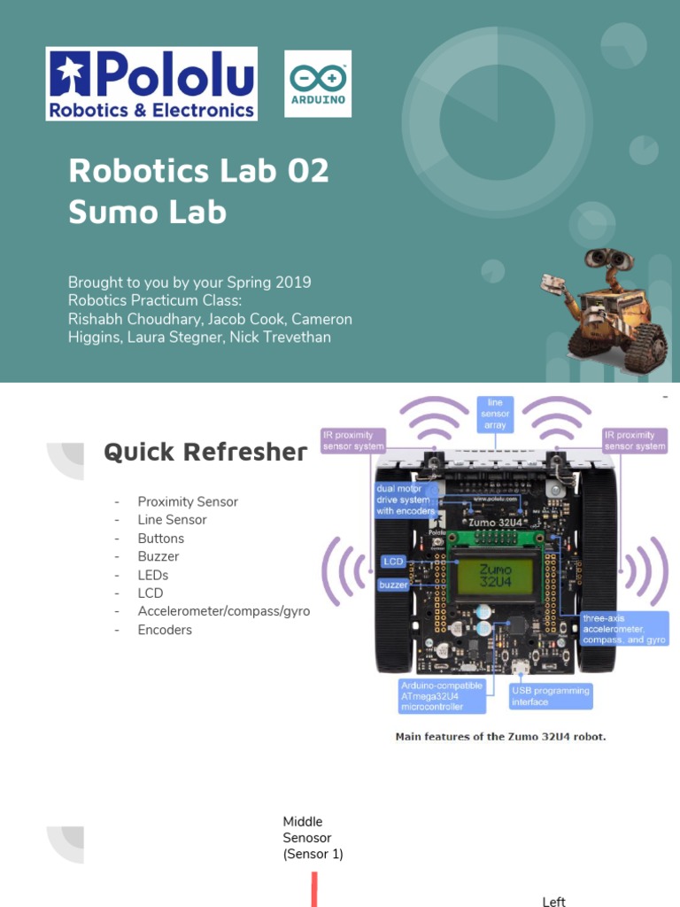 Robotics Lab 02 Sumo Lab | Download Free PDF | Systems Theory ...