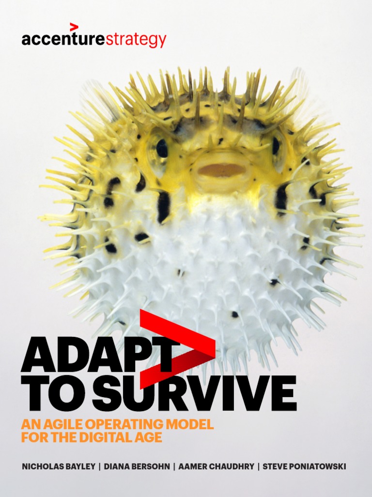 Accenture Strategy Adapt To Survive POV | PDF | Business Model ...