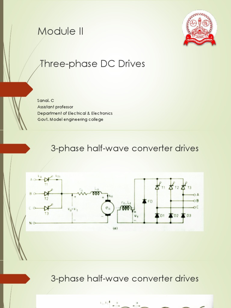 3-Phase DC Drives | PDF | Science & Mathematics | Computers