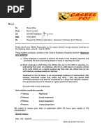 Employee Late Arrival Form | PDF