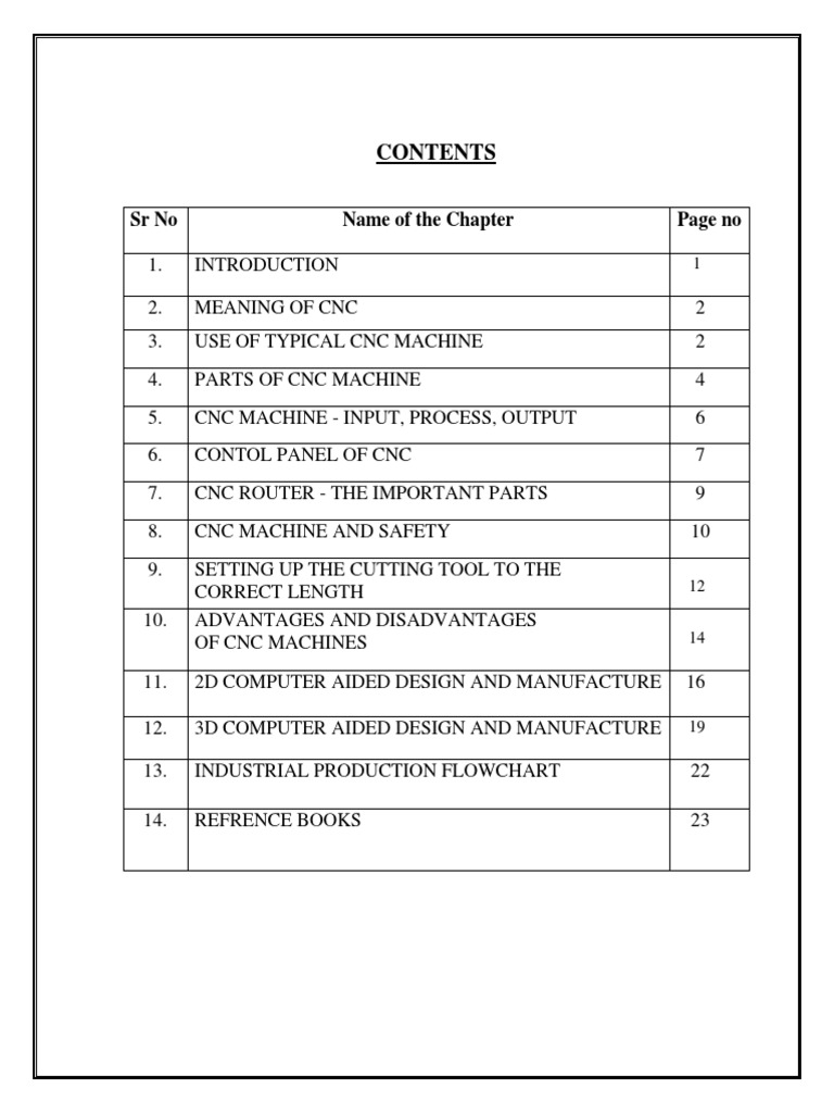 CNC Project Report | PDF | Numerical Control | Computer Aided Design