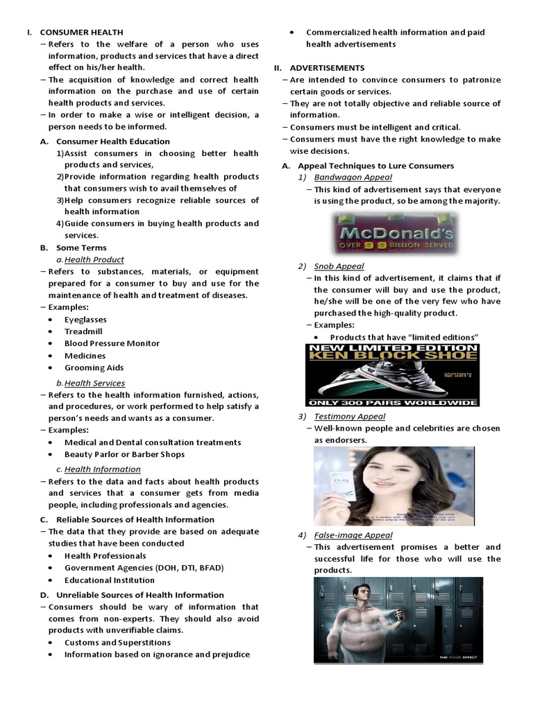 Guiding Consumers Towards Wise Health Choices: Understanding Reliable ...