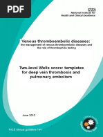 Wells' Criteria For DVT - MDCalc | PDF | Medical Specialties | Medicine