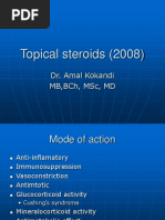 Dermatology Steroid Ladder | PDF | Pharmacy | Natural Products