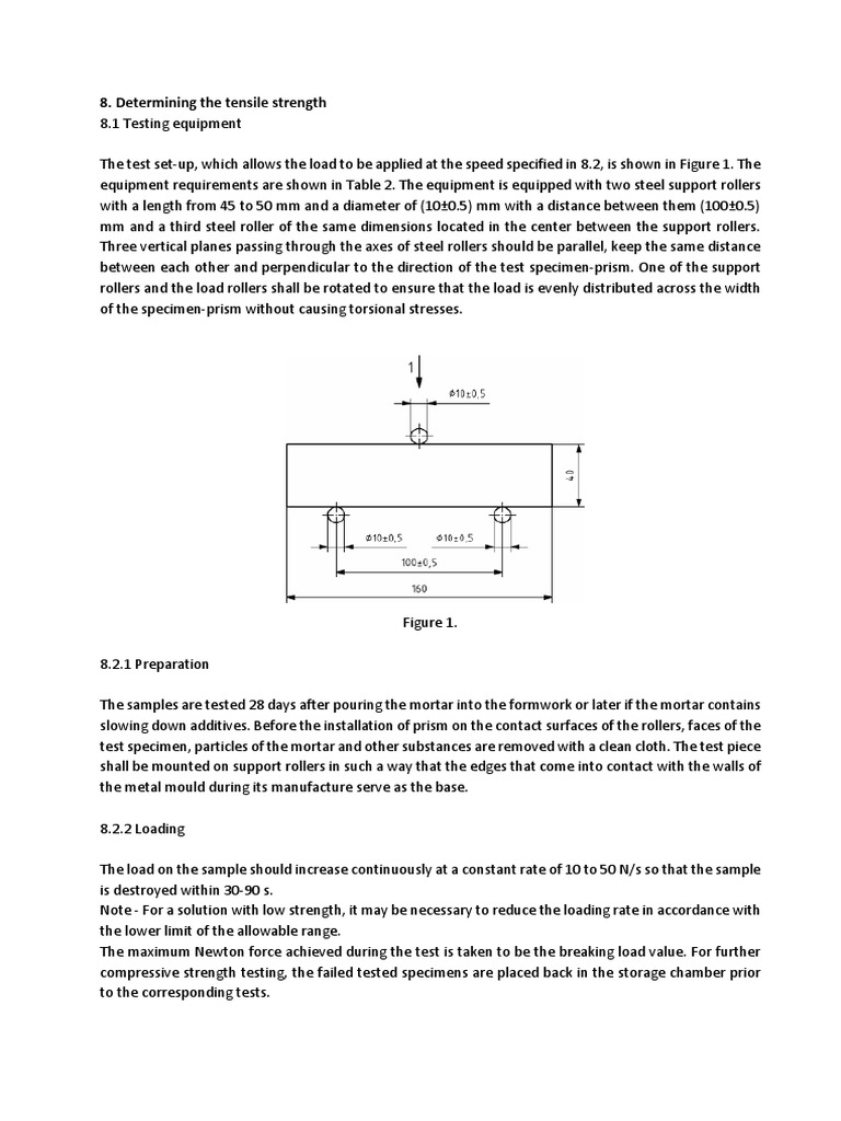 DIN en 1015-11-Flexural Strength | PDF | Stress (Mechanics) | Materials ...