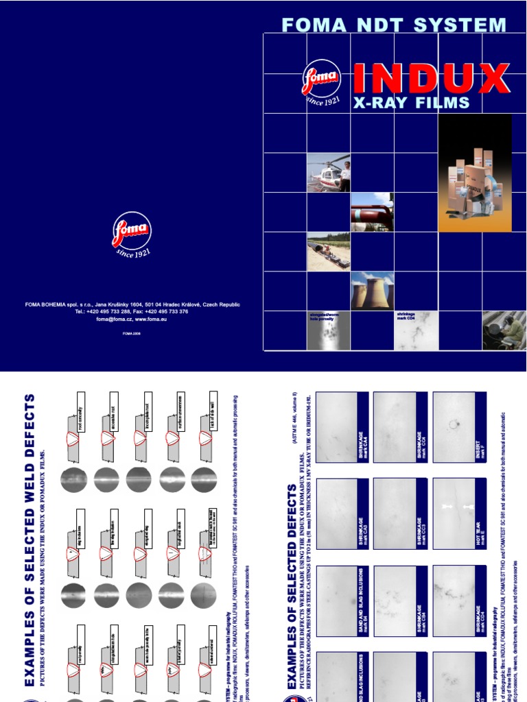 Foma NDT System PDF | PDF | Radiography | Nondestructive Testing